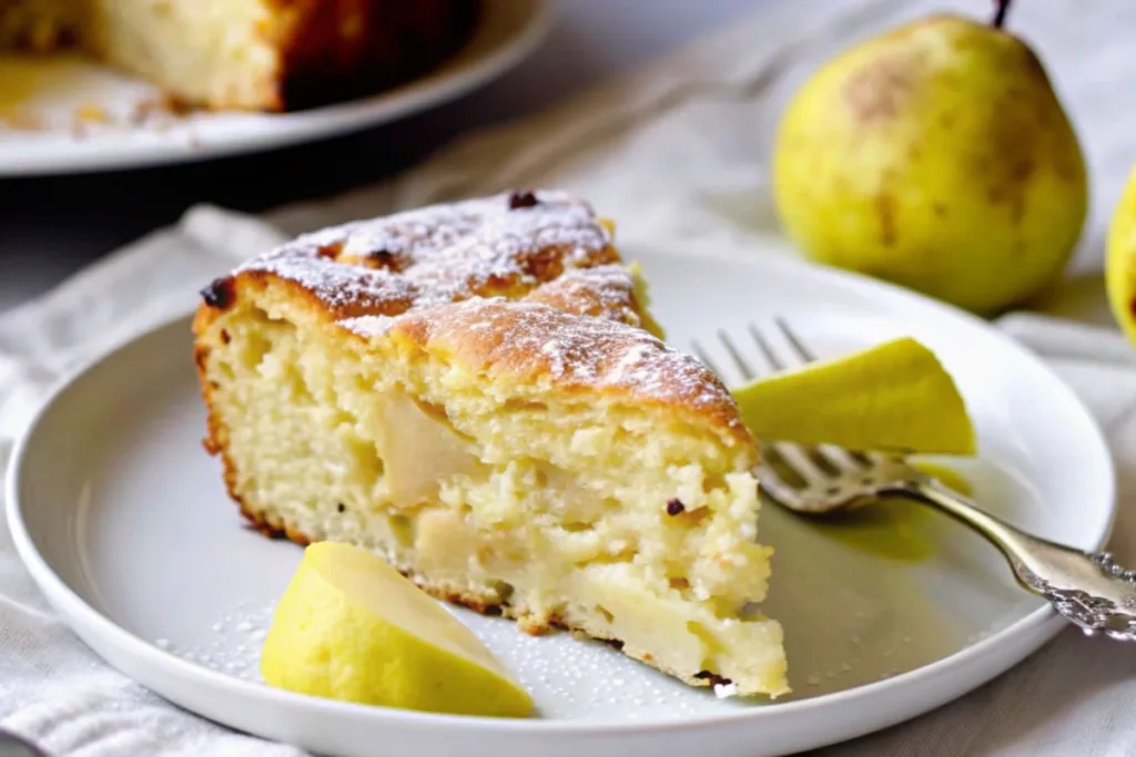 Easy Italian Pear Cake Recipe – Moist & Delicious Dessert! - Crystal ...