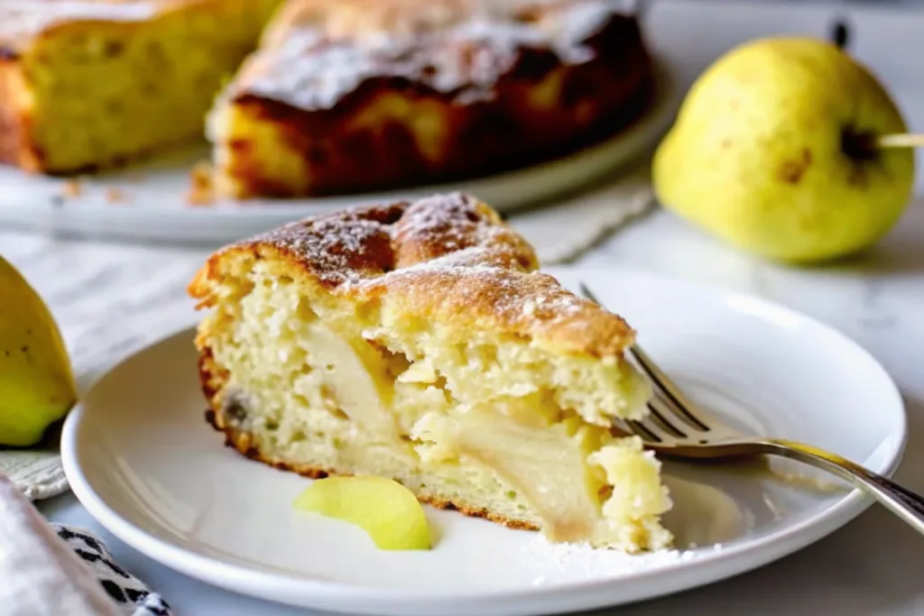 Easy Italian Pear Cake Recipe – Moist & Delicious Dessert! - Crystal ...