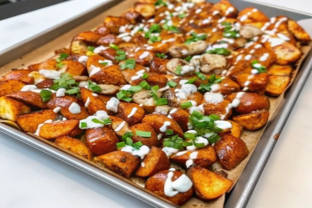 Healthy Sheet Pan Buffalo Chicken: A Flavorful & Fuss-Free Dinner ...