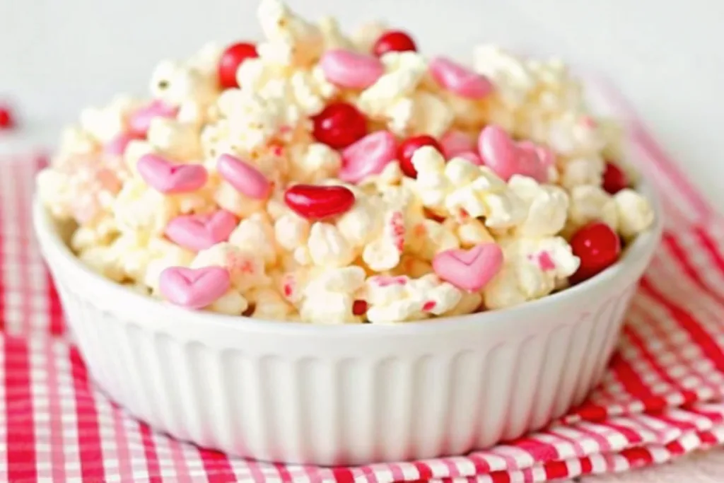 Valentine's Day White Chocolate Popcorn: A Sweet & Festive Treat ...