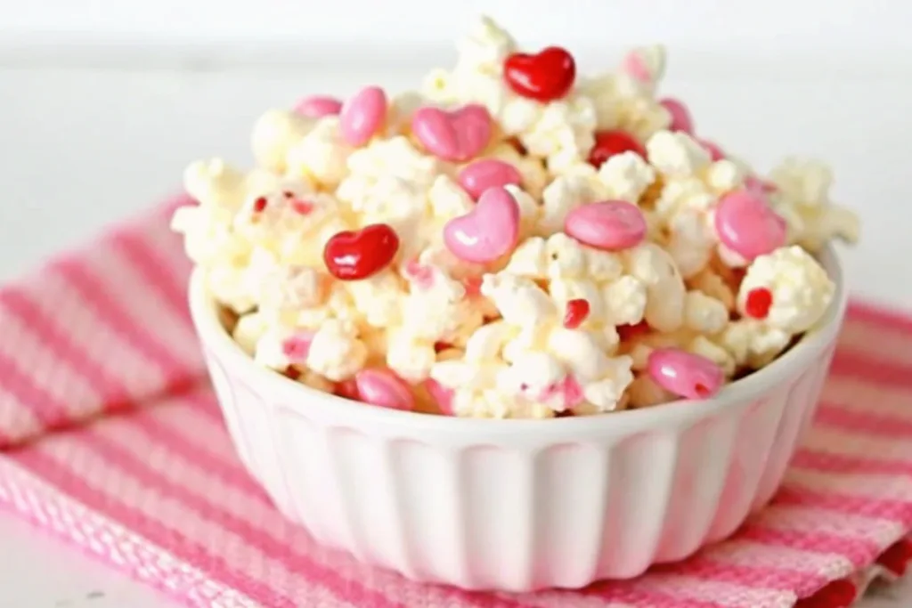 Valentine's Day White Chocolate Popcorn: A Sweet & Festive Treat ...
